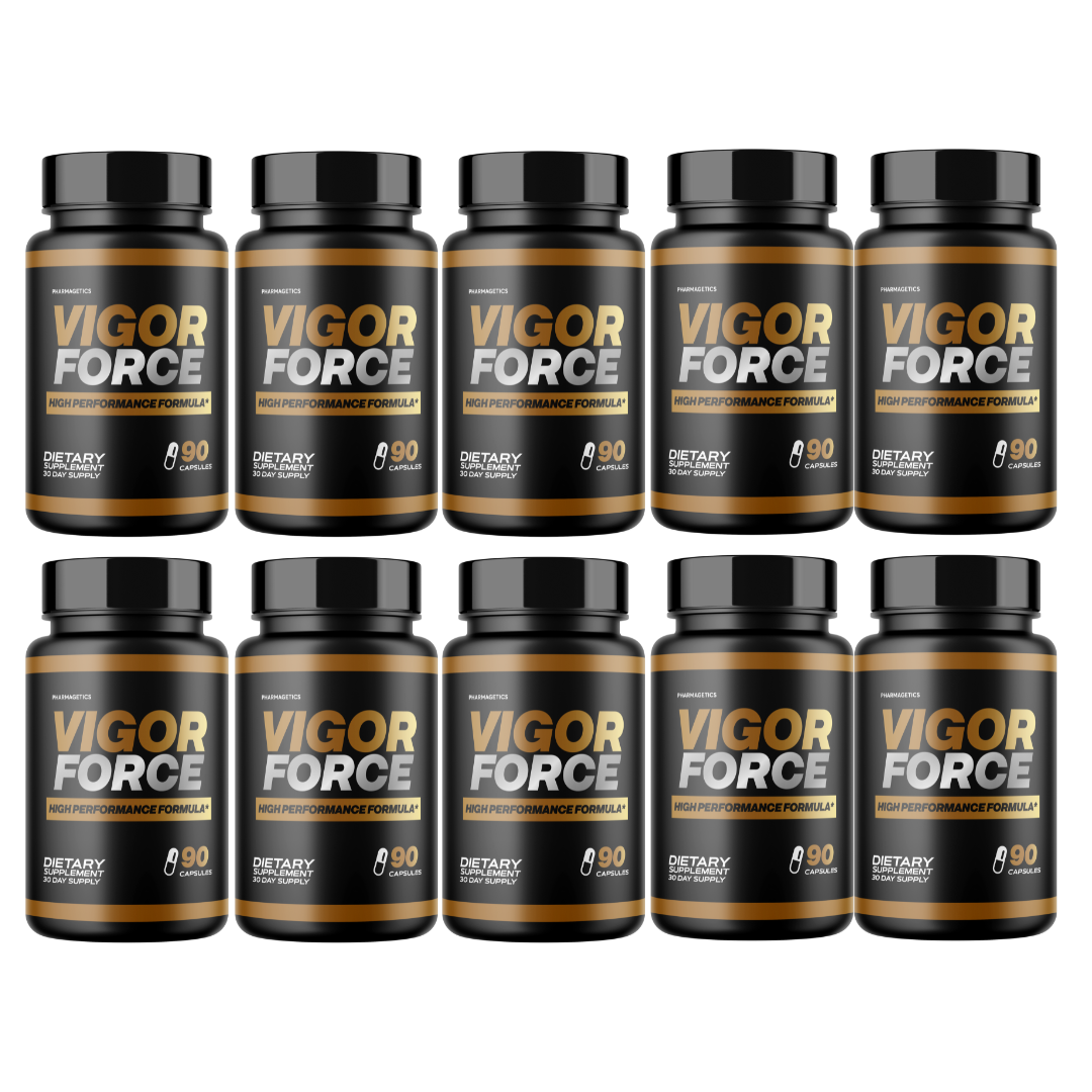 Vigor Force High Performance Formula 10 Bottles 900 Capsules - Walmart.com