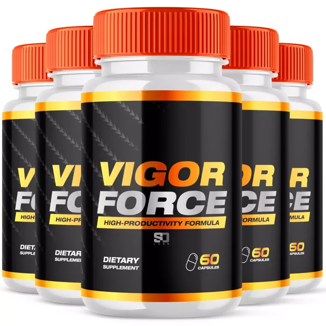 Vigor Force Male Pill - Boosts vitality & energy with a potent formula ...