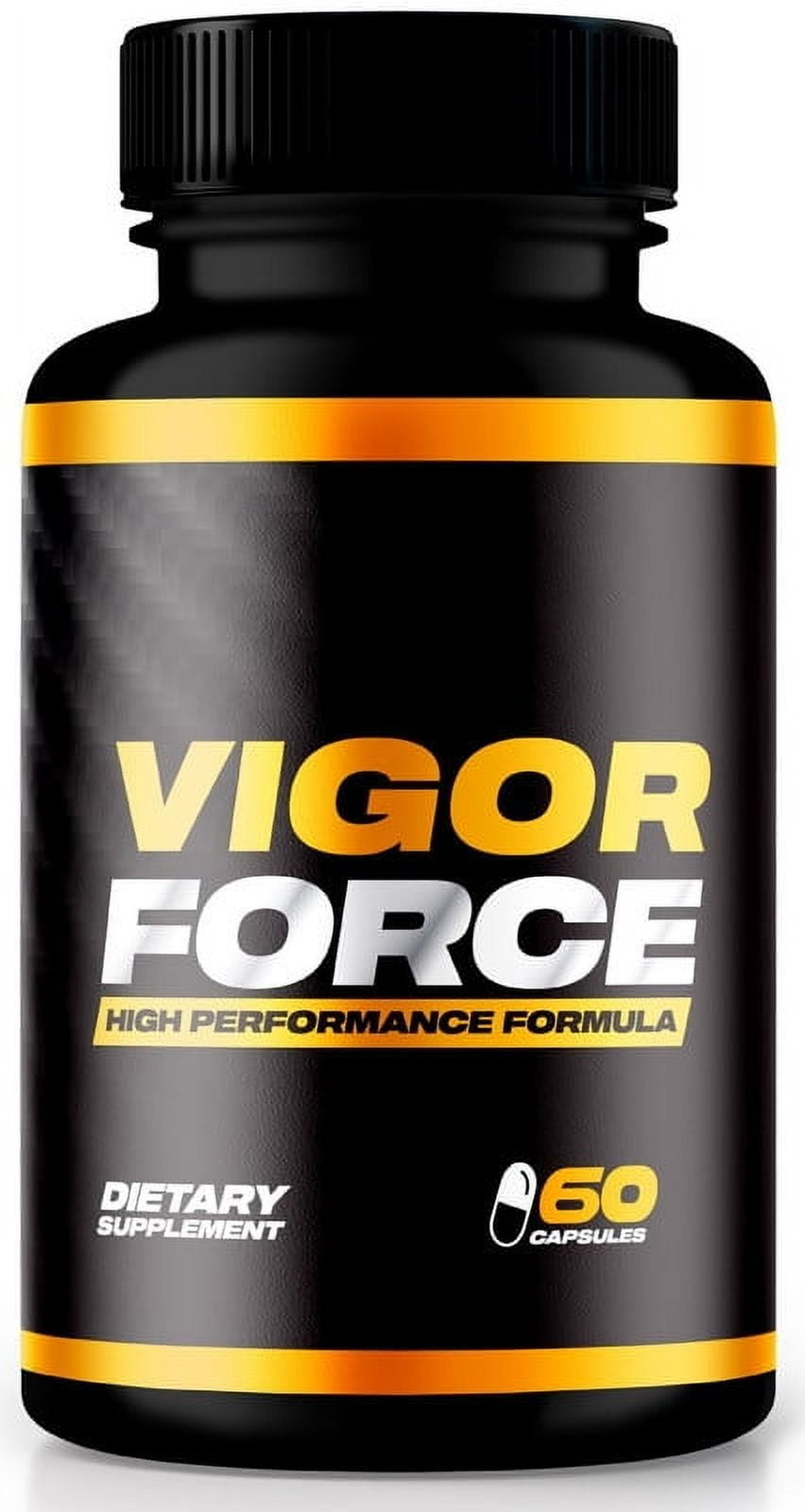 NutraVibe Vigor Force, High Performance Formula, Men's Wellness, Energy ...