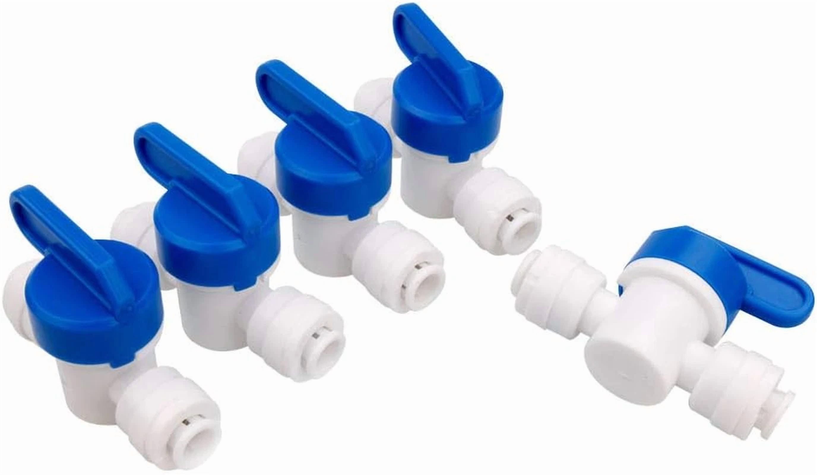 Vigor - Inline Shut Off Ball Valve 1/4 Inch Od Tubing&Hose&Pipe Use ...
