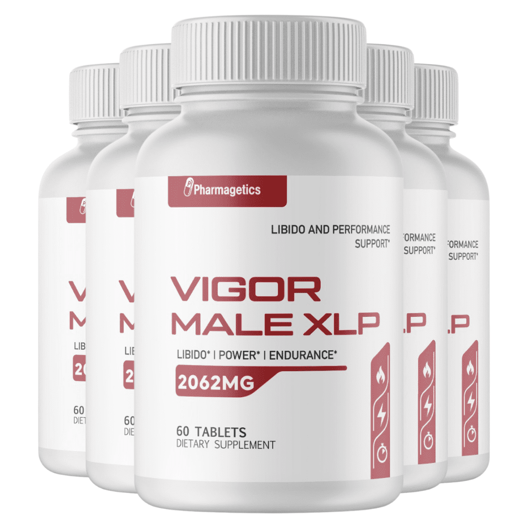 Vigor Male XLP - 5 Bottles - 300 Tablets - Walmart.com