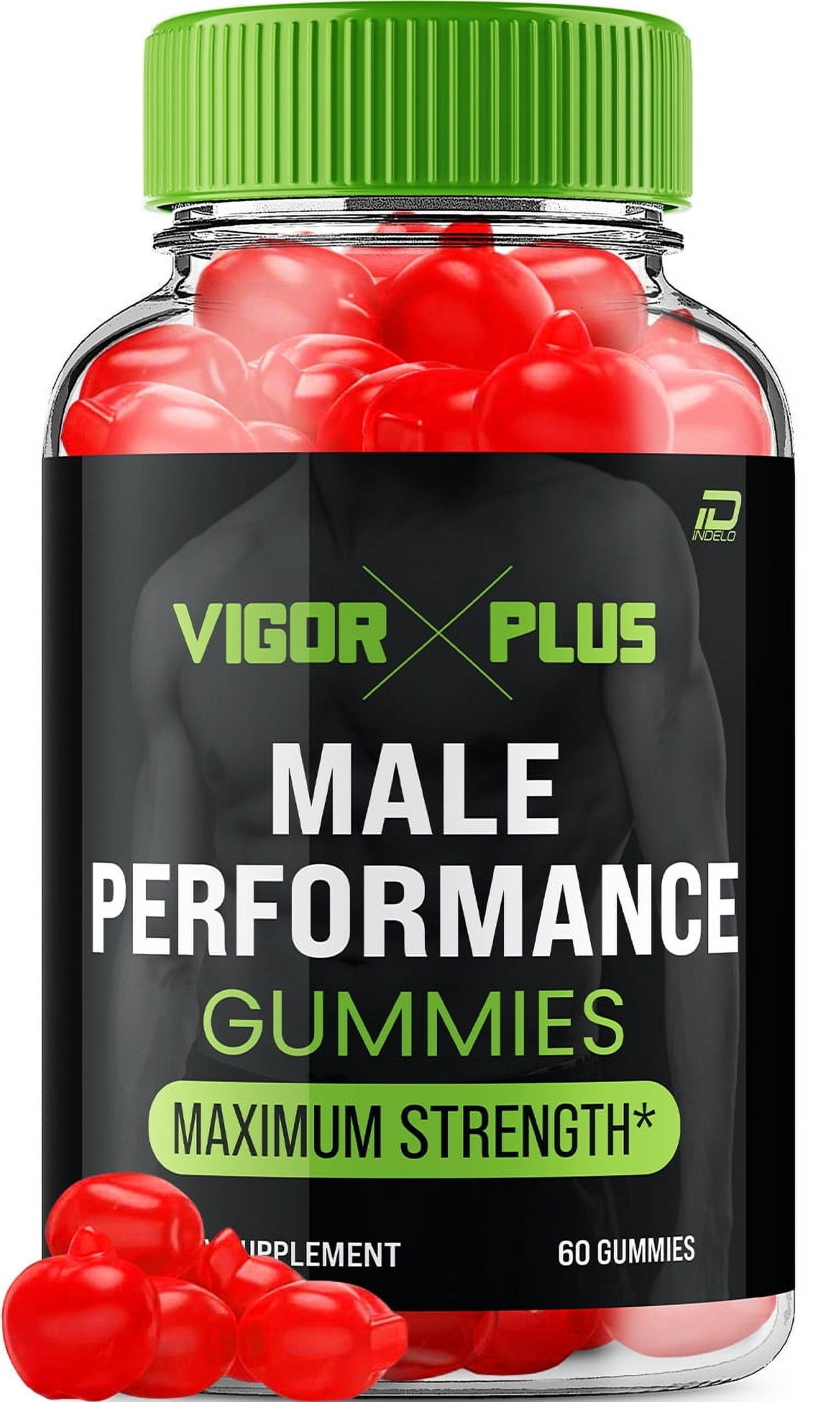 Vigor Plus Gummies for Men – VigorPlus Maximum Performance, Vigor Plus Overall Daily Health, 60 ...