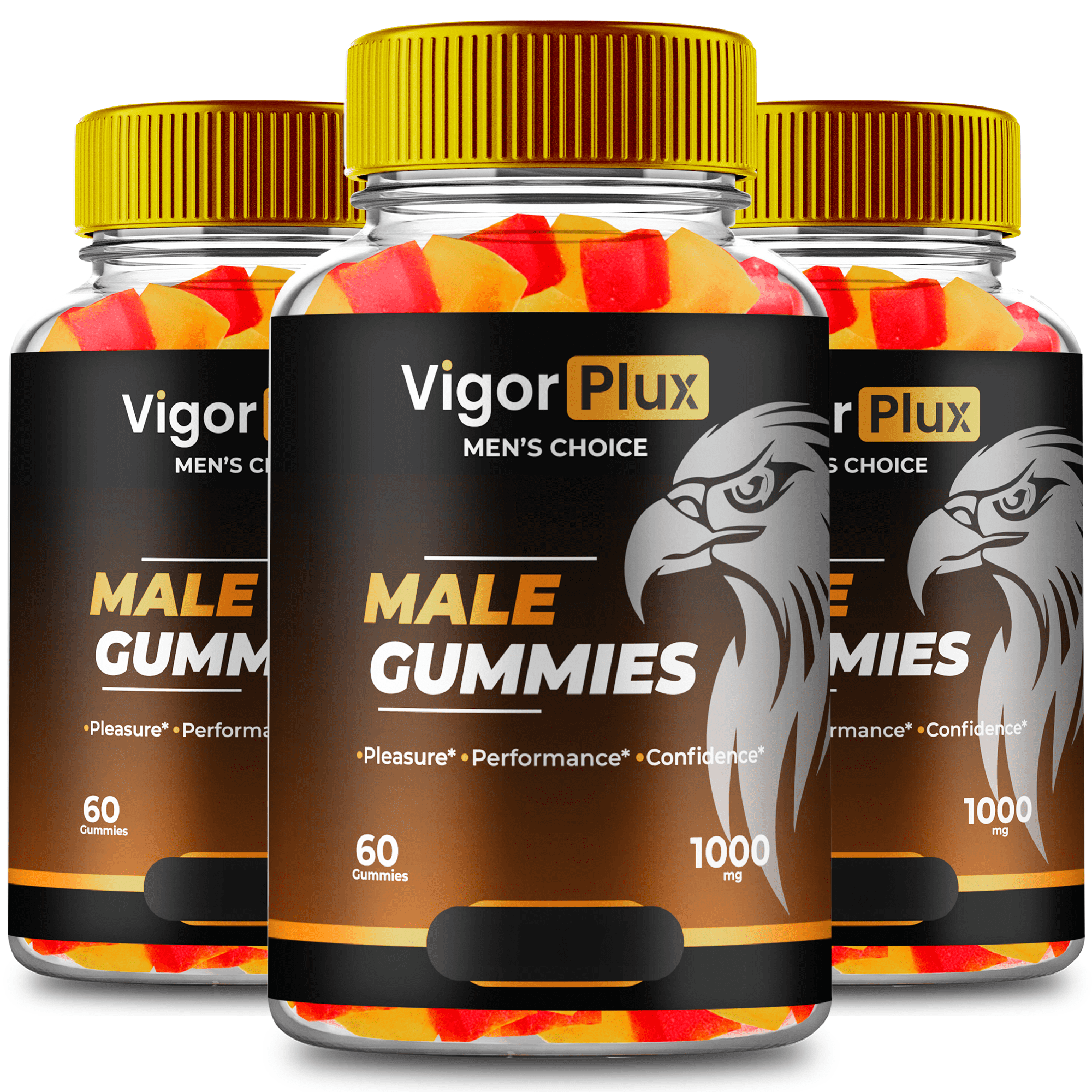 Vigor Plux Gummies with Seeds Organic Extract Vigor Plux Gummy (3 Pack ...