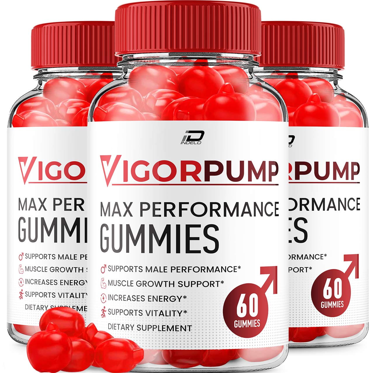 Vigor Pump Gummies for Men - VigorPump Male Performance Gummies, Energy ...