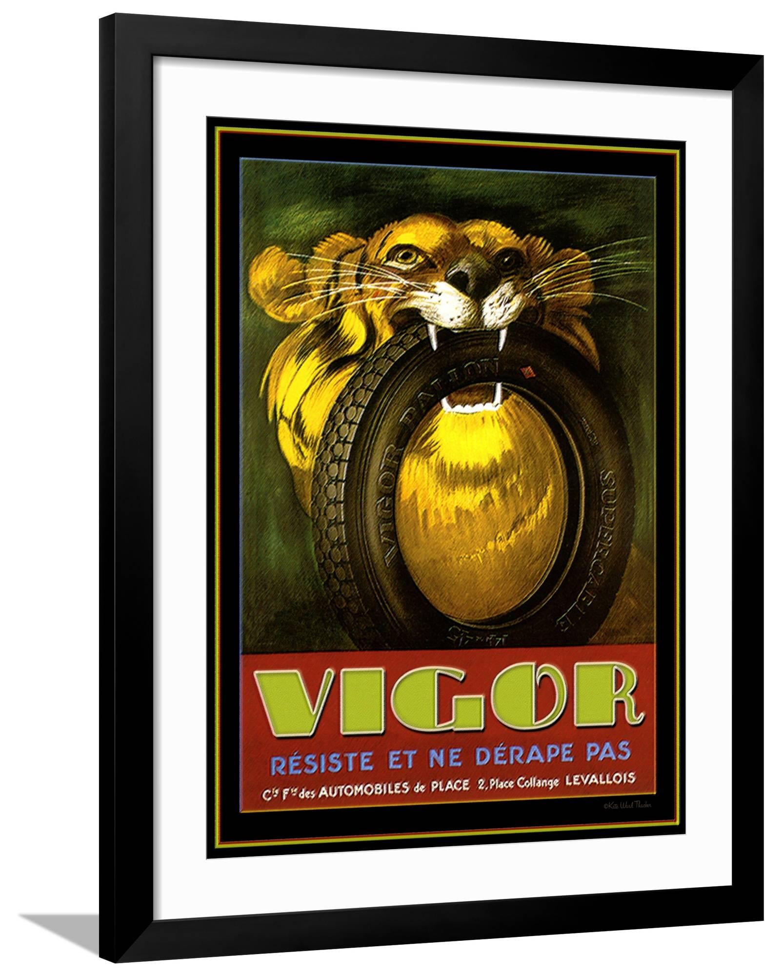 Art.com Vigor Tires Giclee Print by Kate Ward Thacker, Black Frame Wall ...