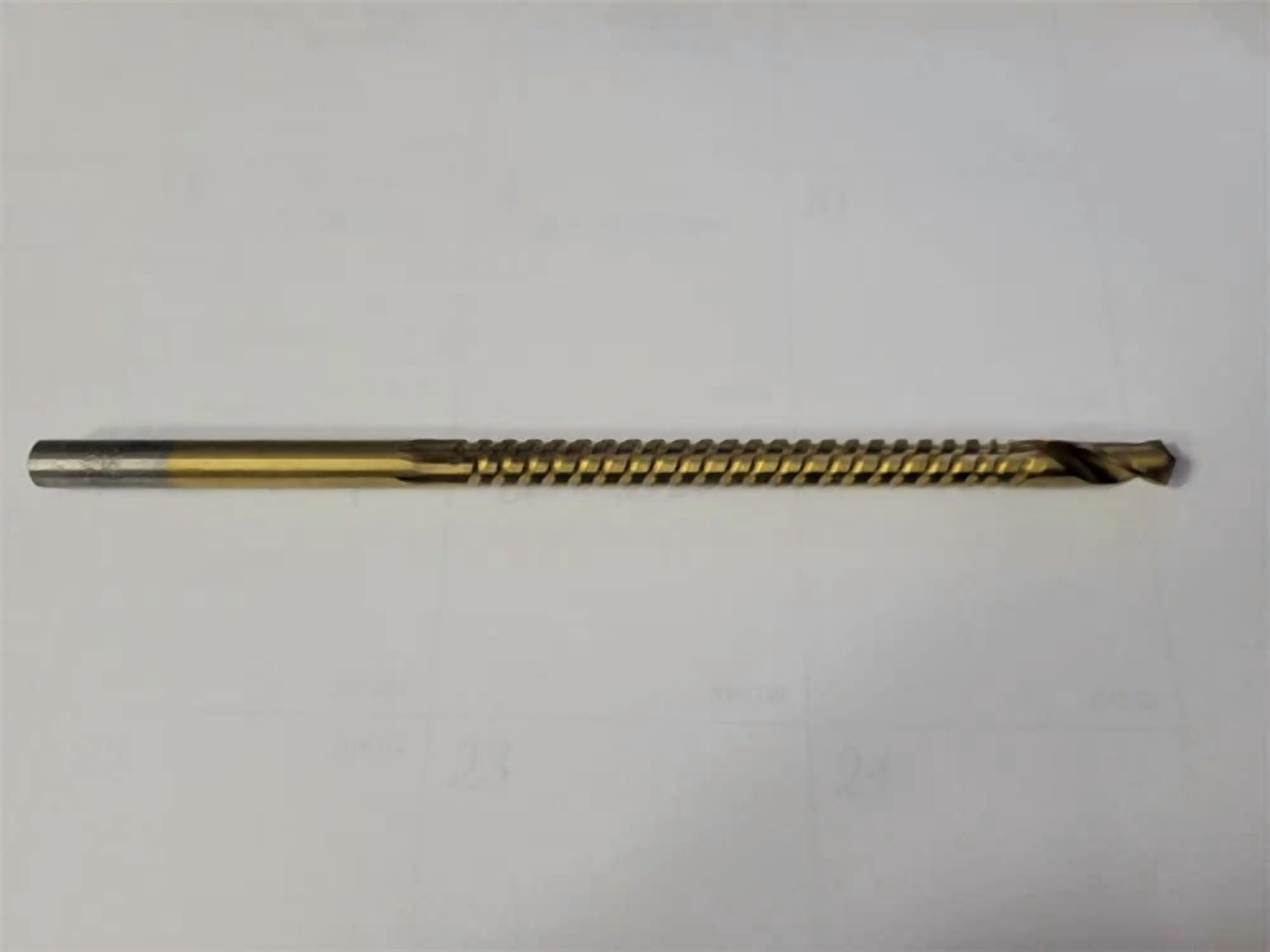 Vigor - Titanium Coated 5/16 Hss Twist Drill Bits, Round Shank, 5 Pcs ...