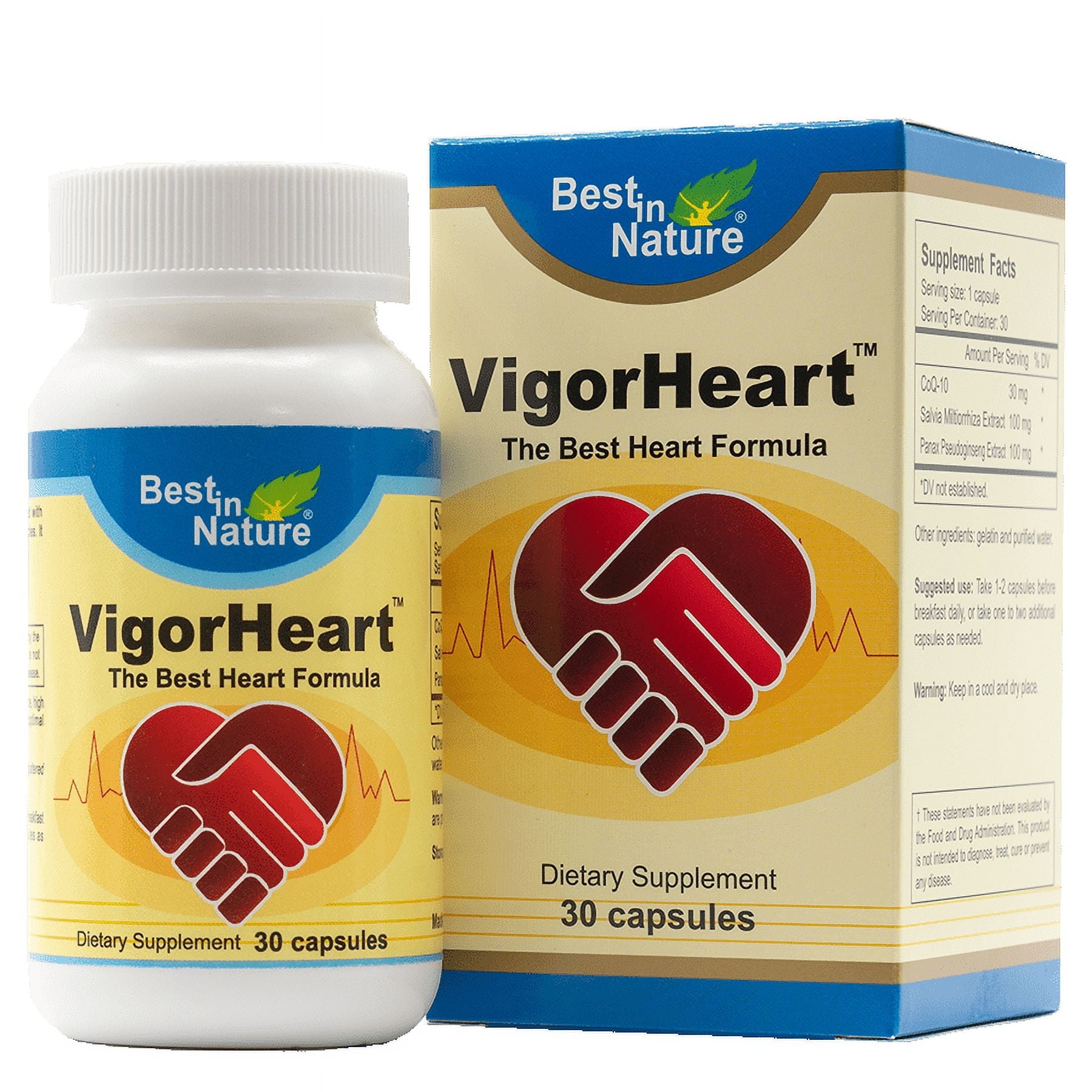 VigorHeart™- Complete Heart Health Supplement - Walmart.com