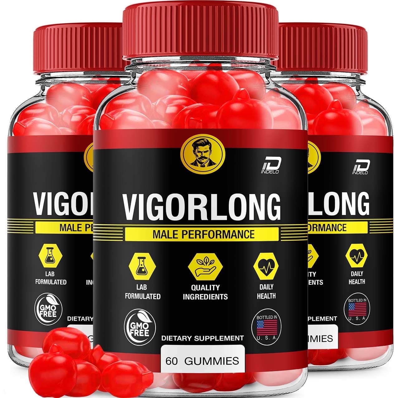 Avenura VigorLong Gummies for Men, 180 Gummies, Advanced Formula to ...
