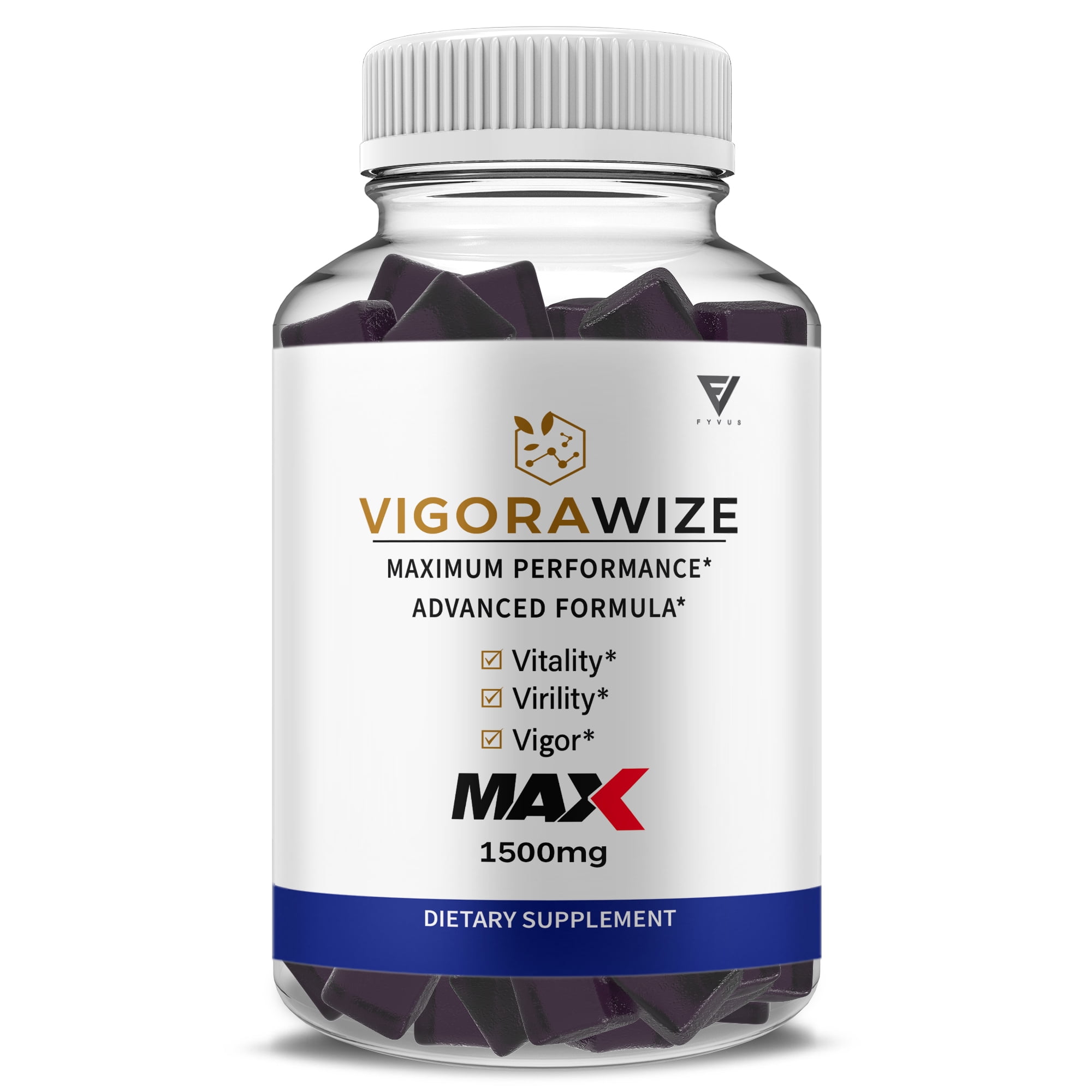 Vigorawize Max Gummies Vigora Wize Max Performance Supplement (1 Month ...