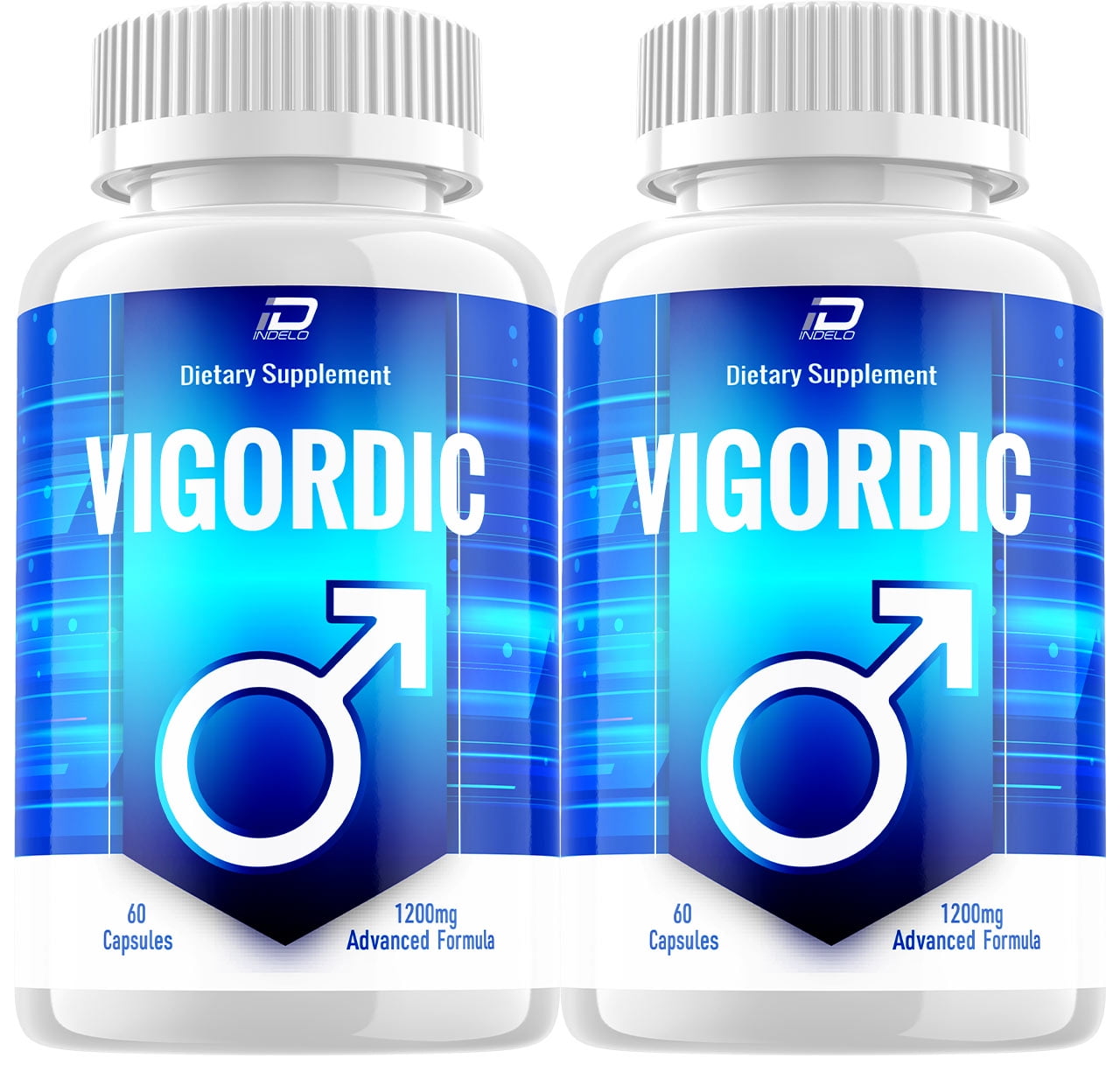 Vigordic for Men Capsules, Vegordic Vitamin Complex Pills, 2 Pack, 120 ...
