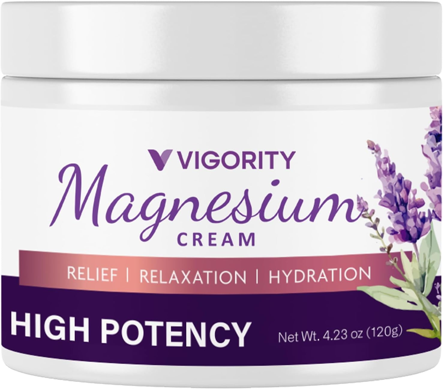 Vigority Magnesium Cream for Sleep: Magnesium Lotion for Leg Cramps ...