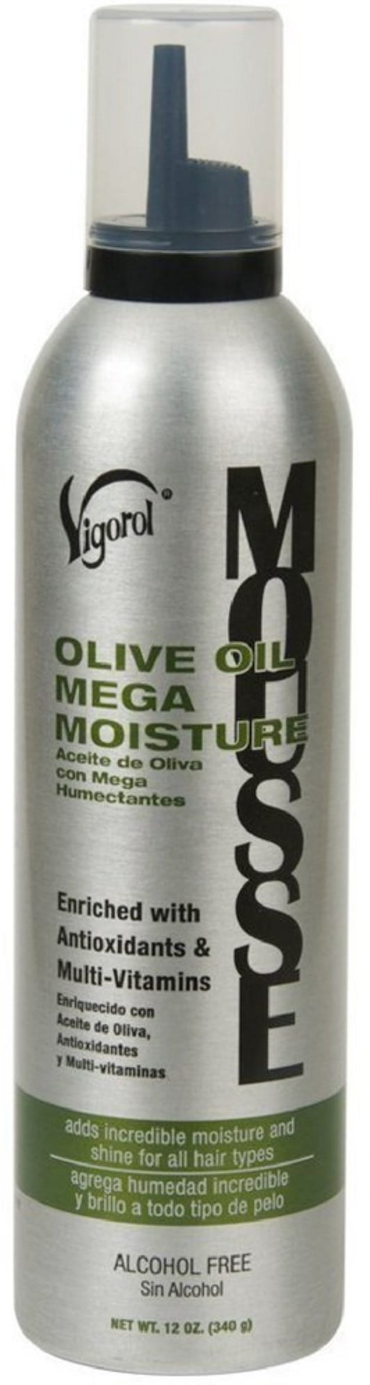 Vigorol Olive Oil Mega Moisture Mousse 12 oz (Pack of 3) - Walmart.com