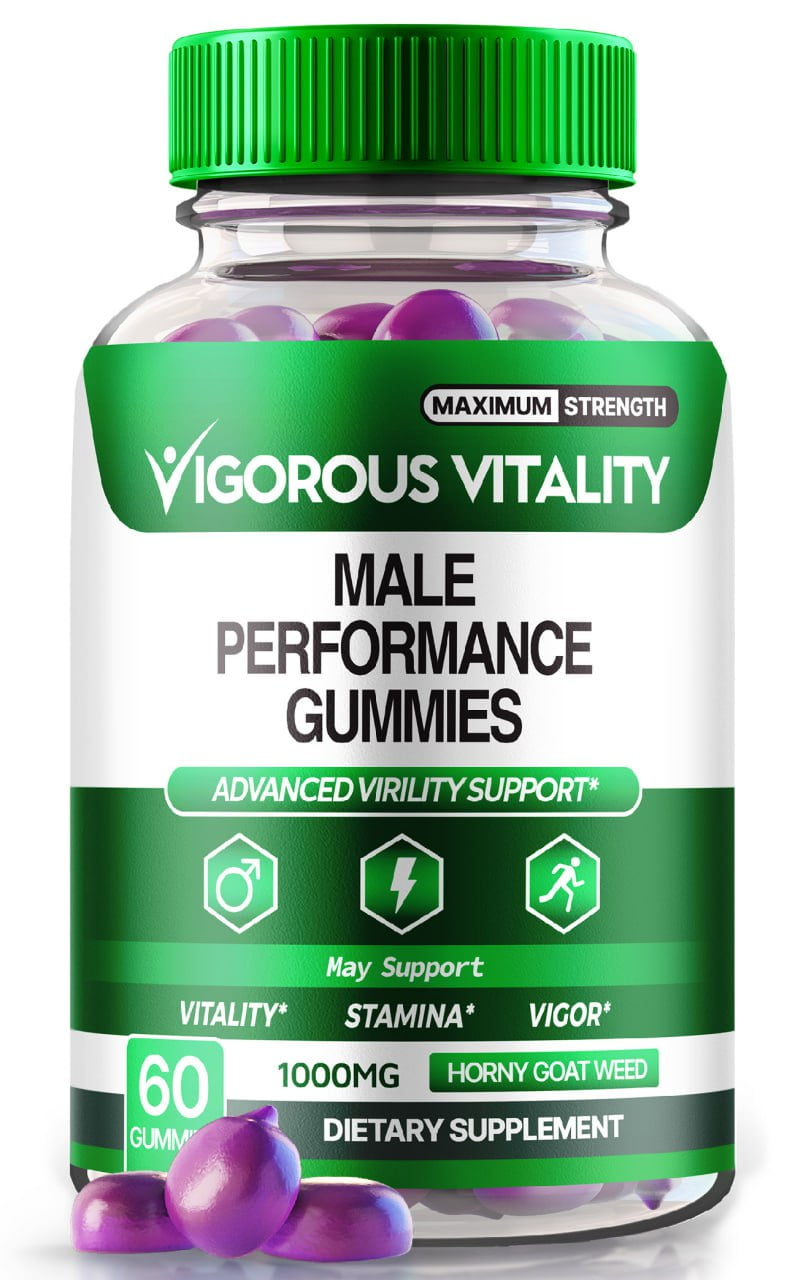 Vigorous Vitality Gummies, VigorousVitality Gummy Performance Support ...