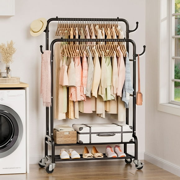 Double Garment Racks