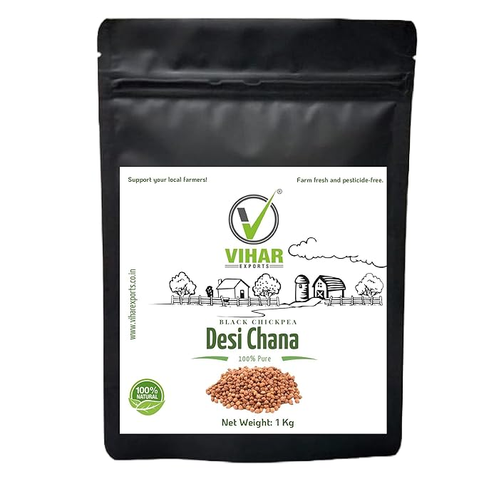 Vihar Exports Desi Chana (Black Chickpeas) | Kala Chana for Your ...