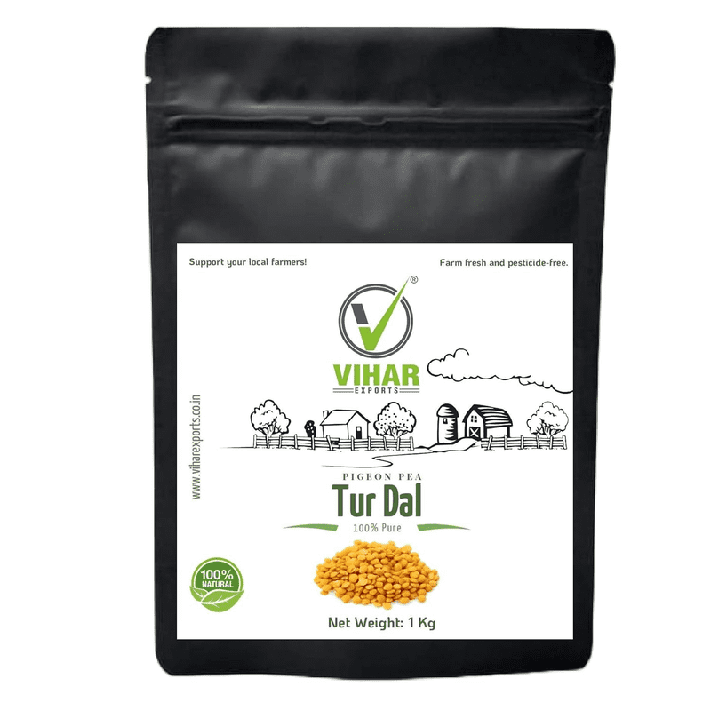 Vihar Exports Tur/Toor Dal | Premium Healthy Nutritious Tur Dal ...