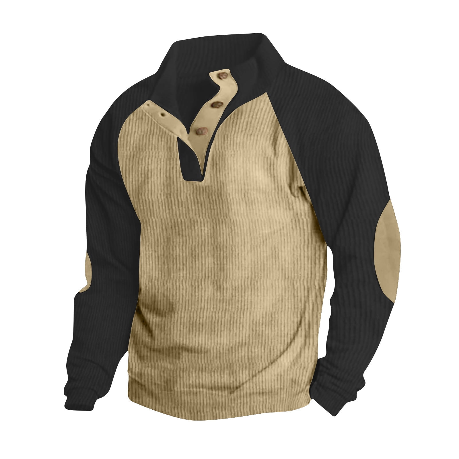 Viikei Mens Clothes on,Gifts for Men Man Casual Patchwork Pullover ...
