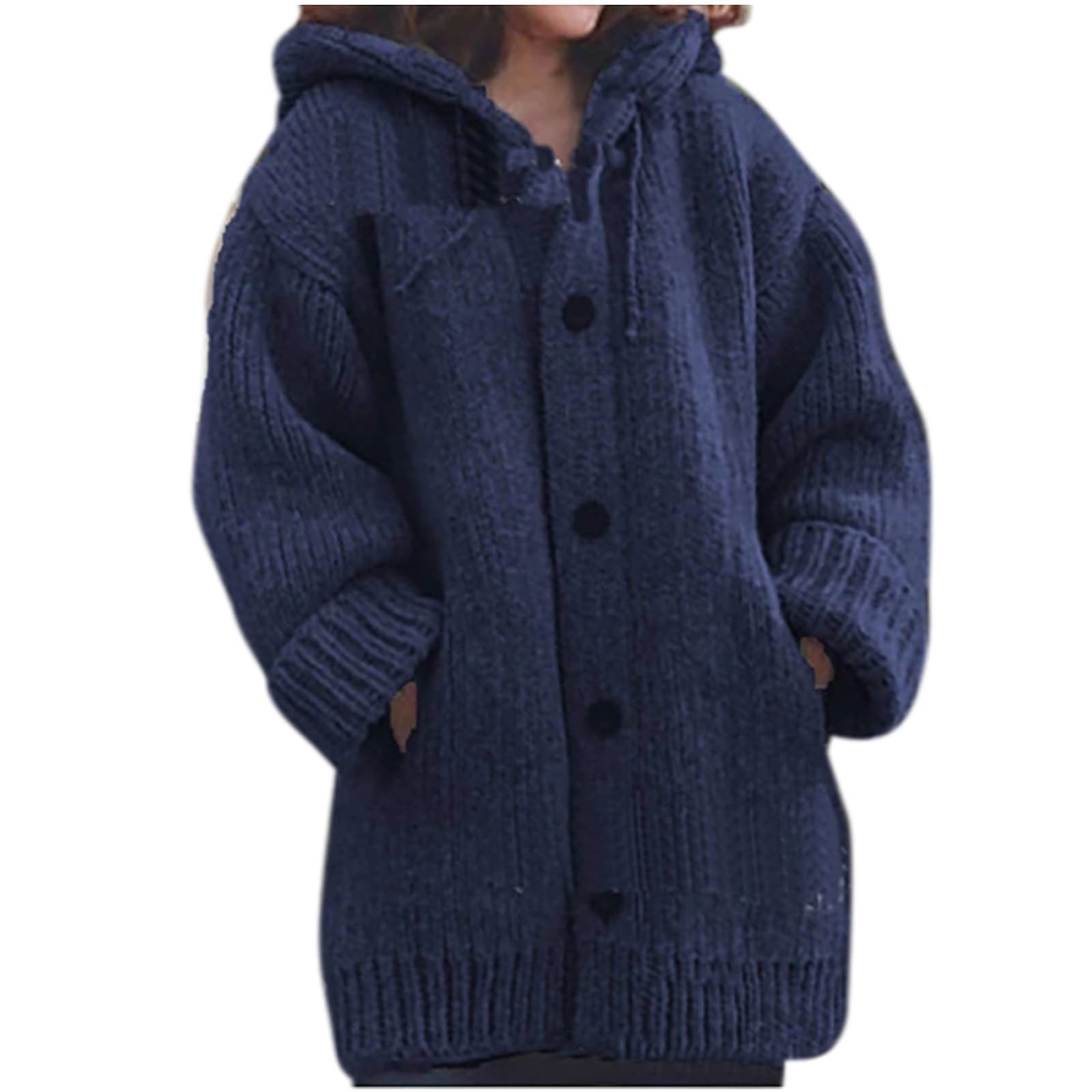 Viikei Plus Size Cardigans for Women Sweater Coat Cardigan Women ...