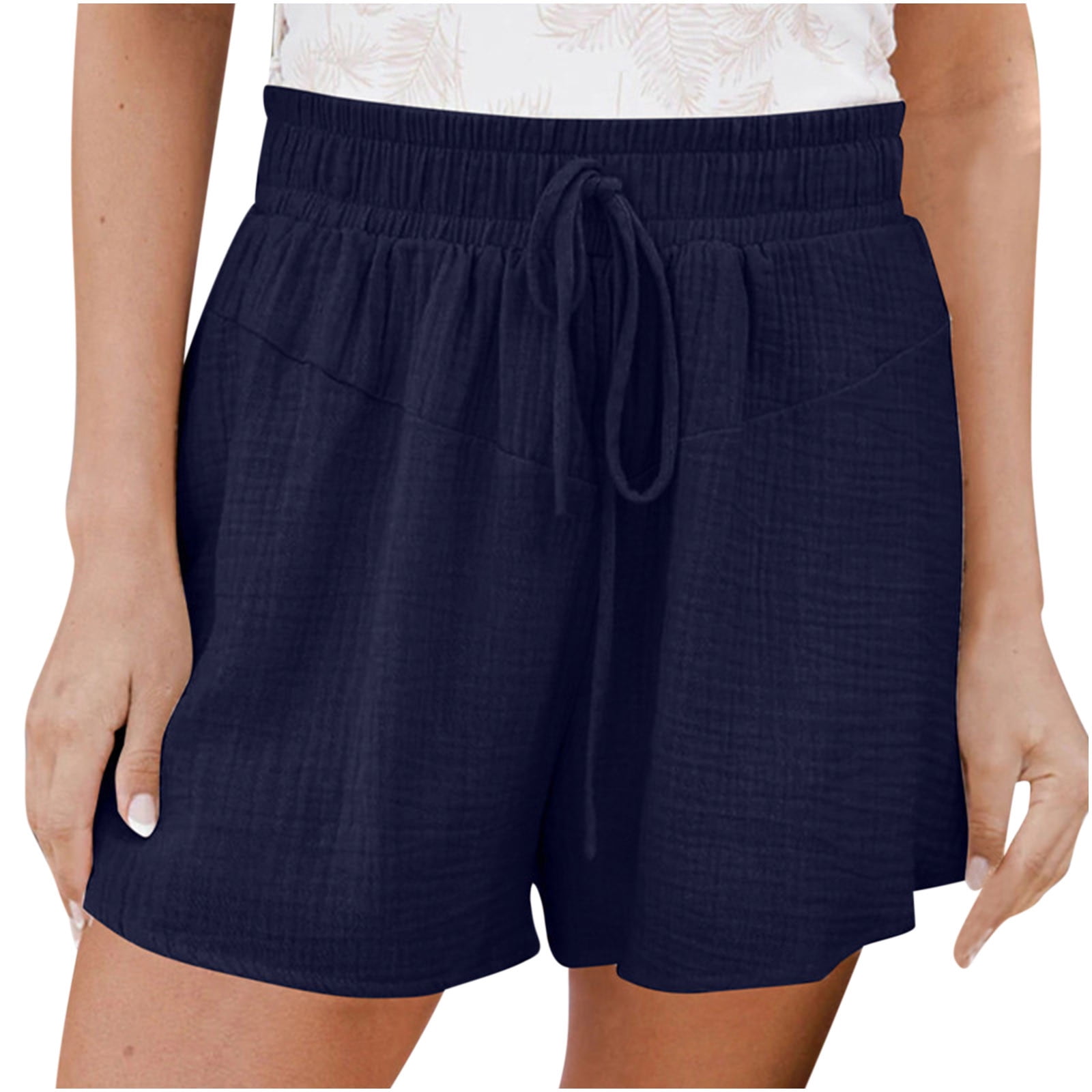 Viikei Womens Shorts Shorts for Women Plus Size Women's Shorts Pull on ...