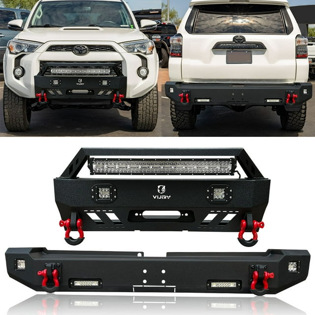 Vijay 5th Gen 4Runner Front and Rear Bumper Fits 2015-2020 Toyota ...