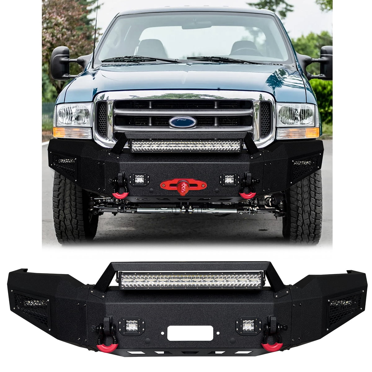 Vijay Compatible with 2000-2001-2002-2003-2004 Ford Excursion Front ...