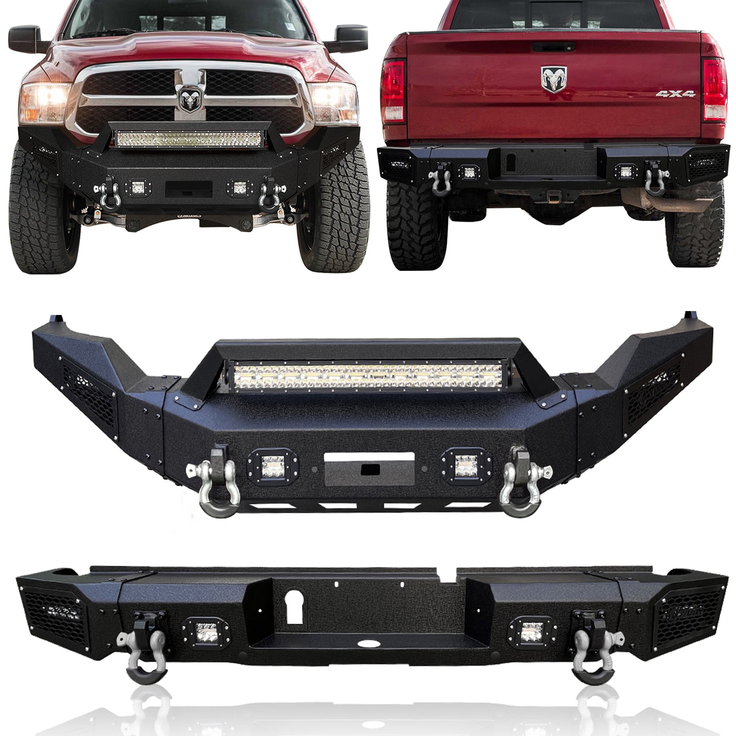 Vijay Compatible with 2019-2022 Dodge Ram 1500 Classic Front Rear ...