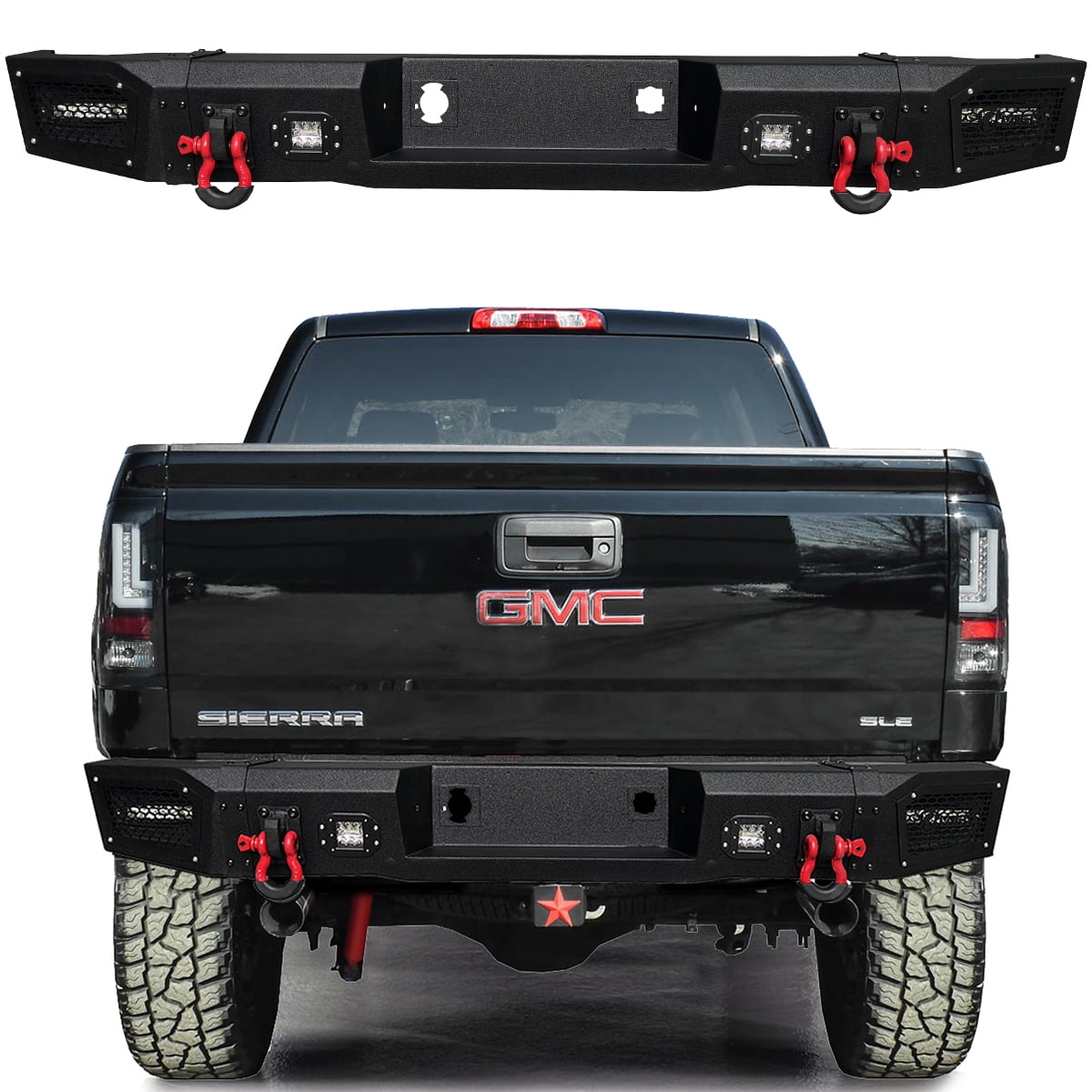 Vijay For 2011-2012-2013-2014 GMC Sierra 2500HD/3500HD Steel Rear ...