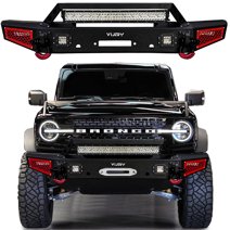 Fab Fours Gr4700 1 Grumper Front Winch Bumper Fits select: 2020-2022 ...