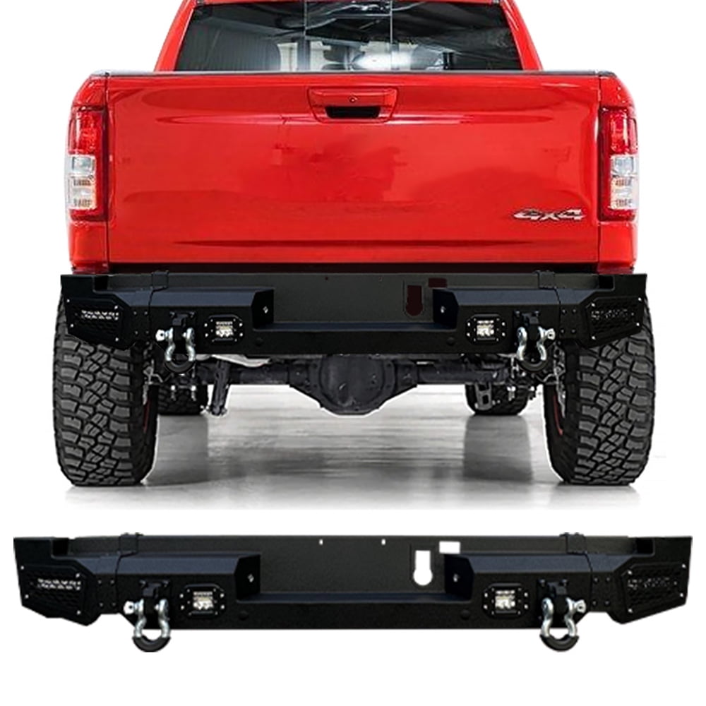 Vijay Ram 1500 Rear Bumper Compatible with 19-22 Dodge Ram 1500 Pickup ...