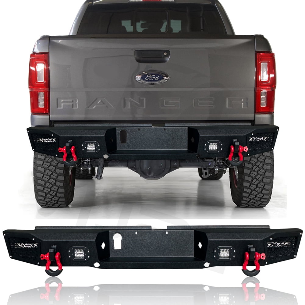 Vijay Rear Bumper fits 2019-2020-2021-2022-2023 Ford Ranger with LED ...