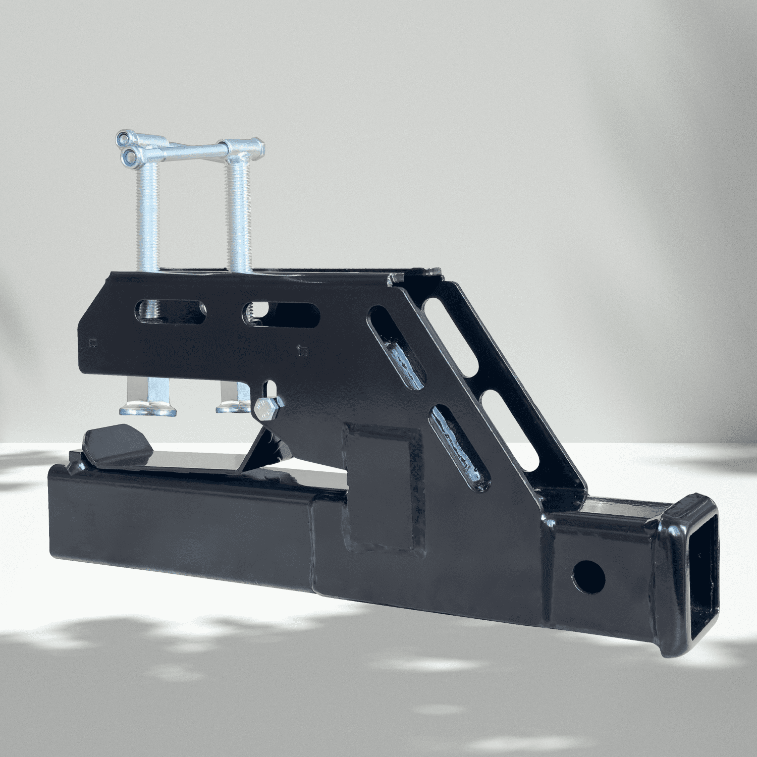 Vijay Receiver Hitch 2" Clamp On Trailer Tractor Bucket Mount Adapter ...