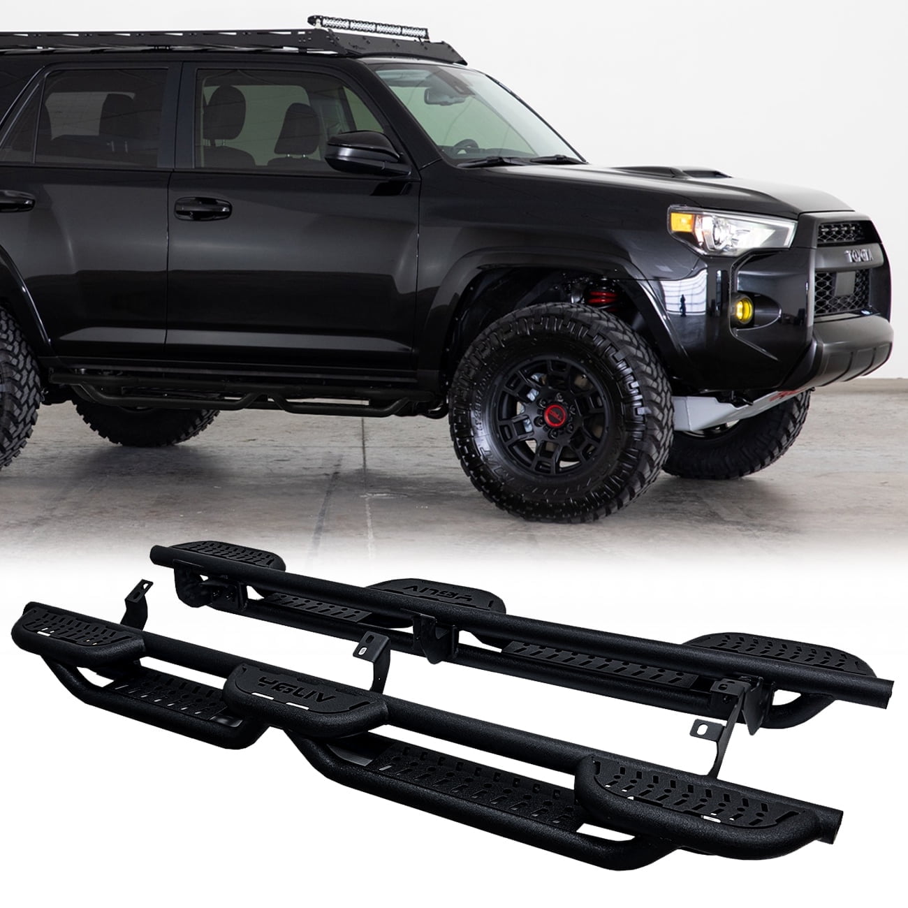 Vijay Running Boards Compatible with 2010-2024 Toyota 4Runner Trail ...