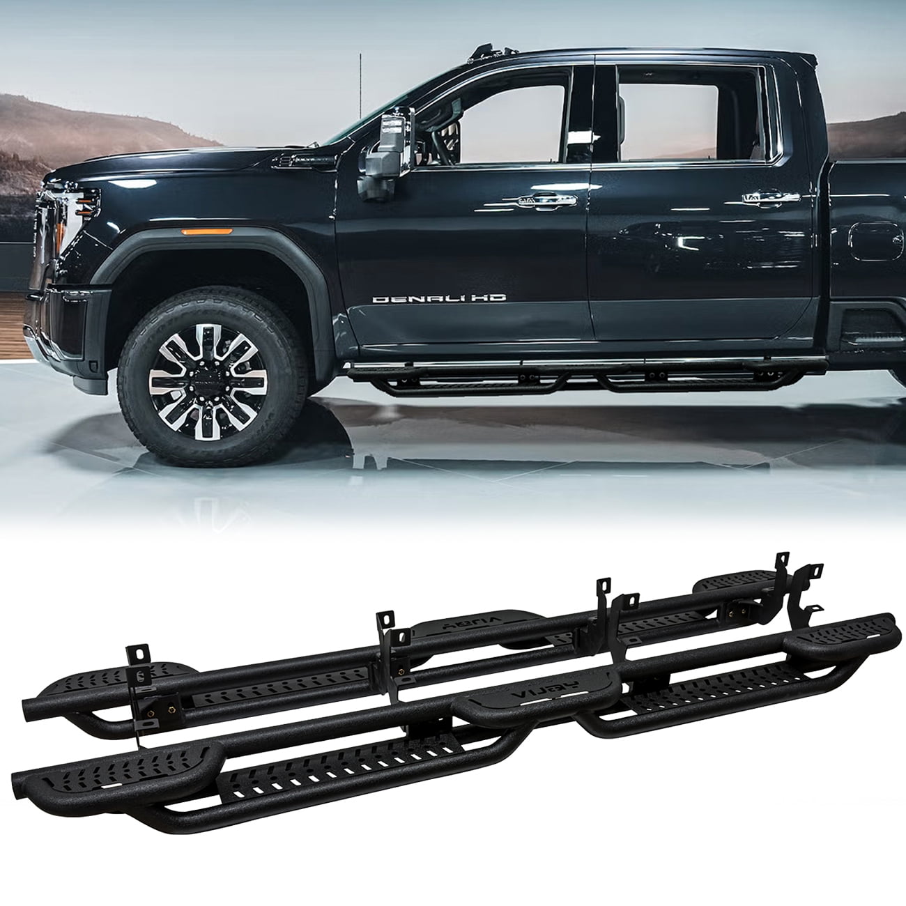 Vijay Running Boards Compatible with 2019-2020-2021-2022-2023-2024-2025 ...