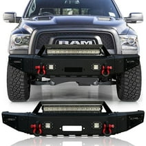 Hooke Road Front Bumper Fit 2019 2020 2021 2022 2023 Dodge Ram 1500 ...