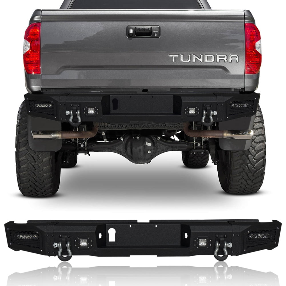 Vijay Tundra Rear Bumper Fits 2014-2021 Toyota Tundra with D-ring and ...