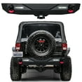 Vijay Textured Rear Bumper Compatible With 2007-2017 Jeep Wrangler JK ...