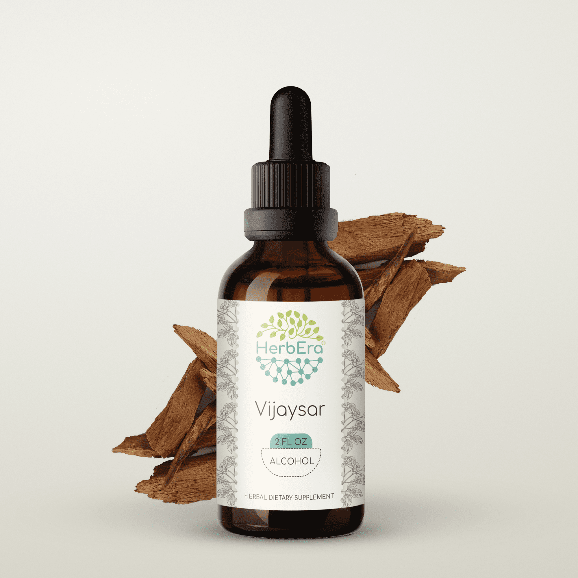 Vijaysar Alcohol Herbal Extract Tincture, Super-Concentrated ...