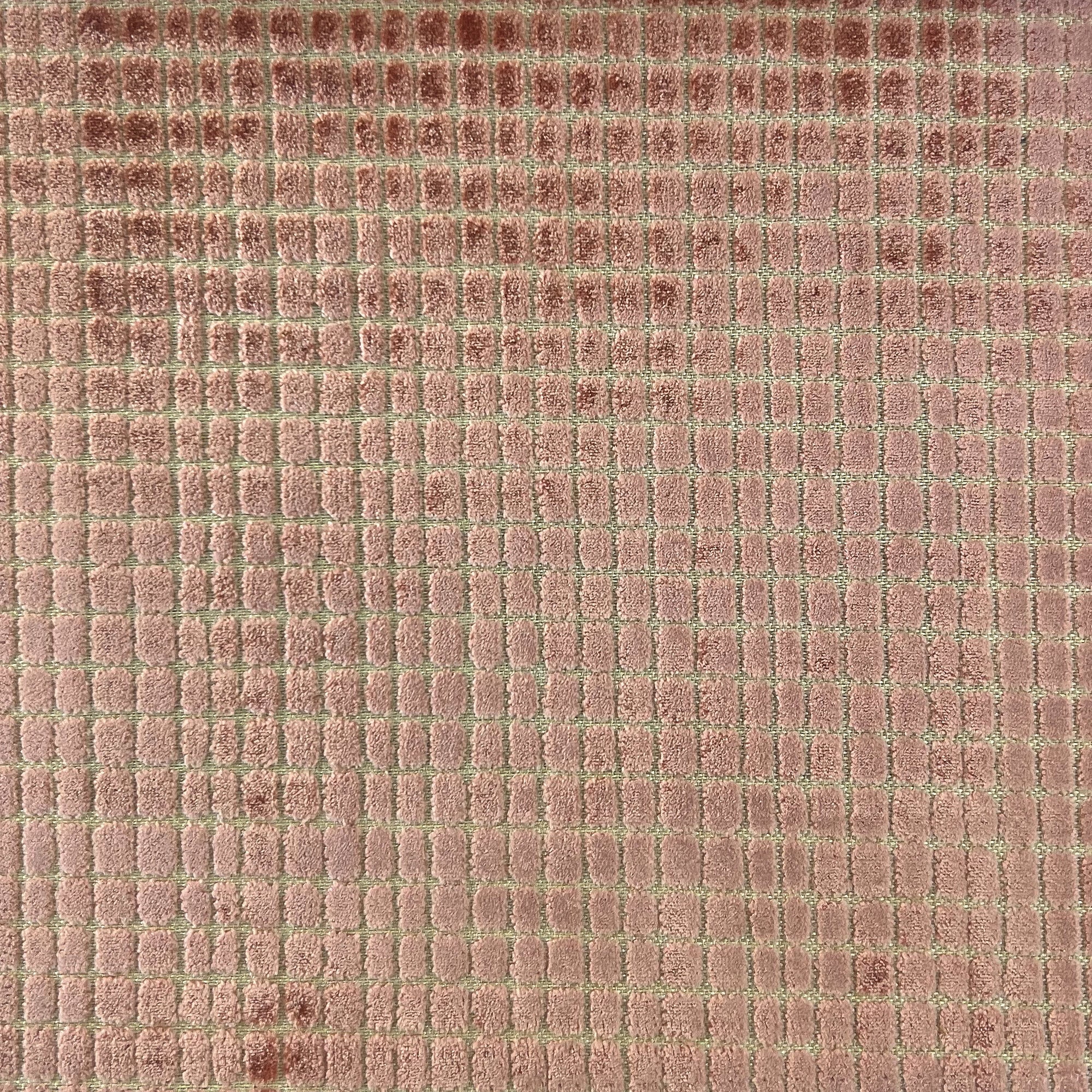Vika Fabric | Geometric Small Square Velvet | Upholstery Fabric ...