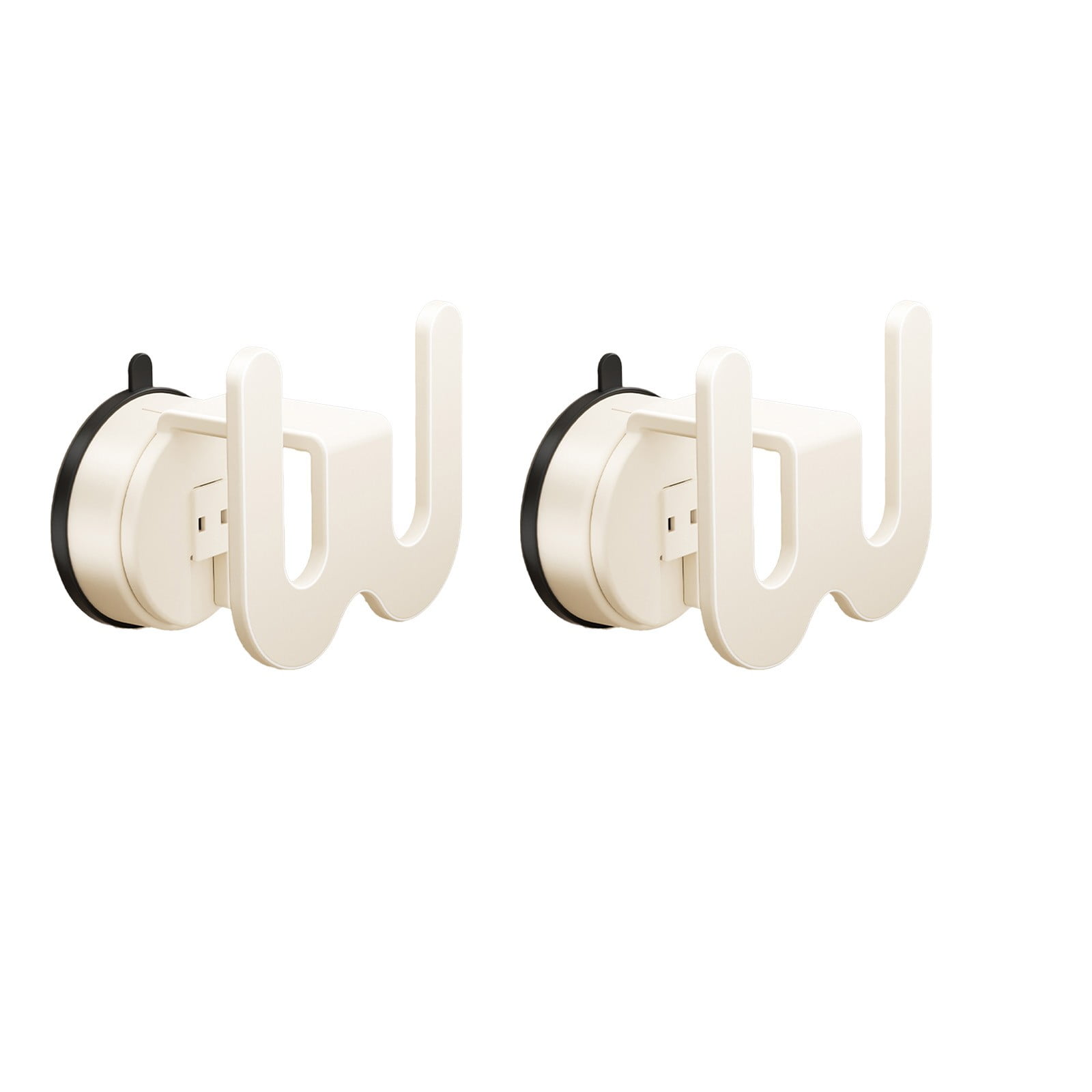 Vikakiooze 2 Suctions Bathroom Slipper Rack No Punching Suction Cup ...