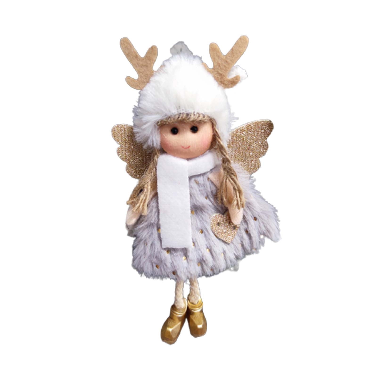 Vikakiooze 2022 Christmas Decoration Sitting Posture Hanging Leg Angel ...
