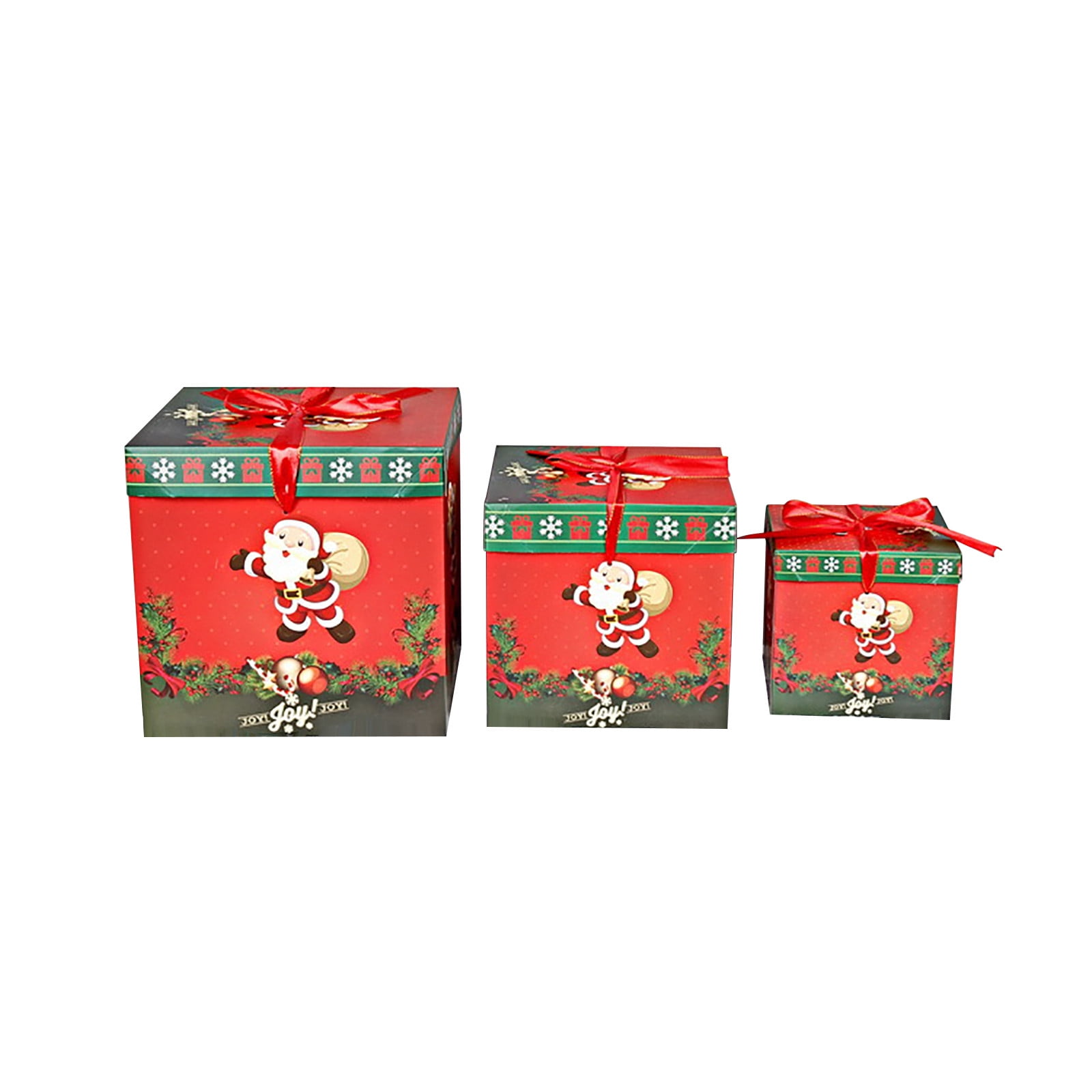 Vikakiooze 2022 New Christmas Decoration Gift Box Paper Gift Gift Box ...