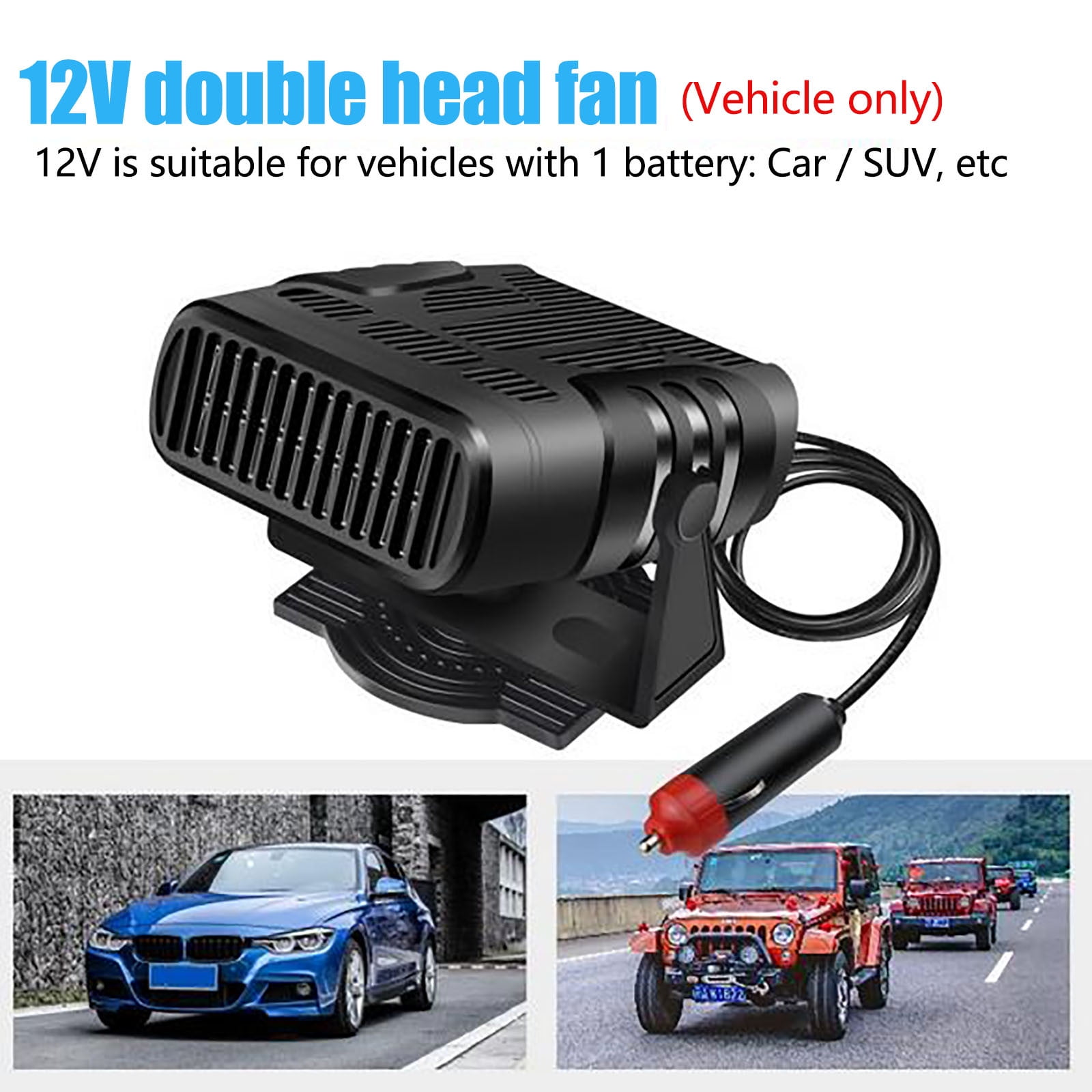 Vikakiooze 2023 Winter Car Fan Windshield Defroster Automobile Heater ...