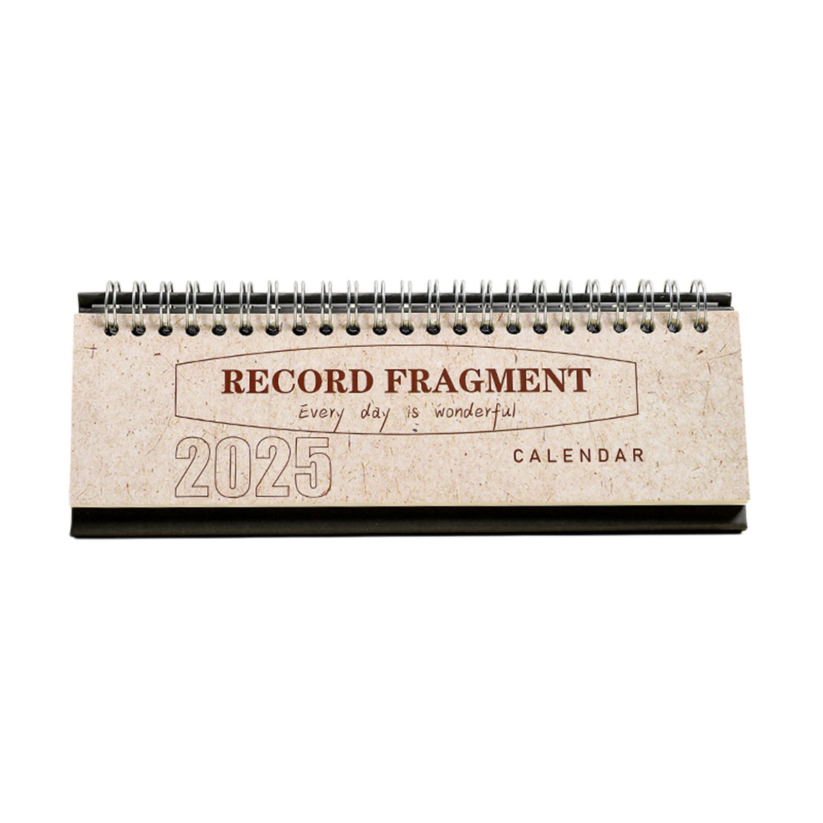 Vikakiooze 2025 Fashion Calendar Mini English Desk Calendar Agenda ...