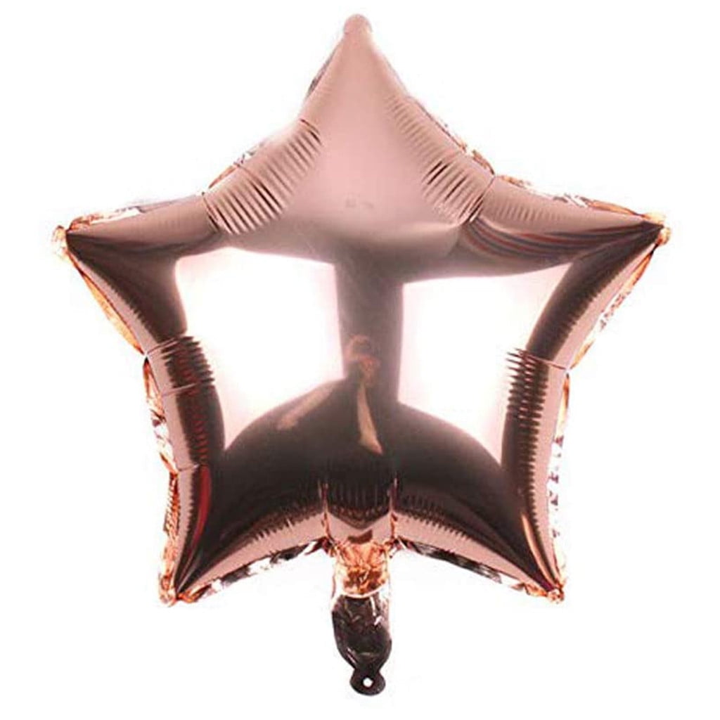 Vikakiooze 25 18 Inch start Balloons Foil Balloons Heart Shape Helium ...