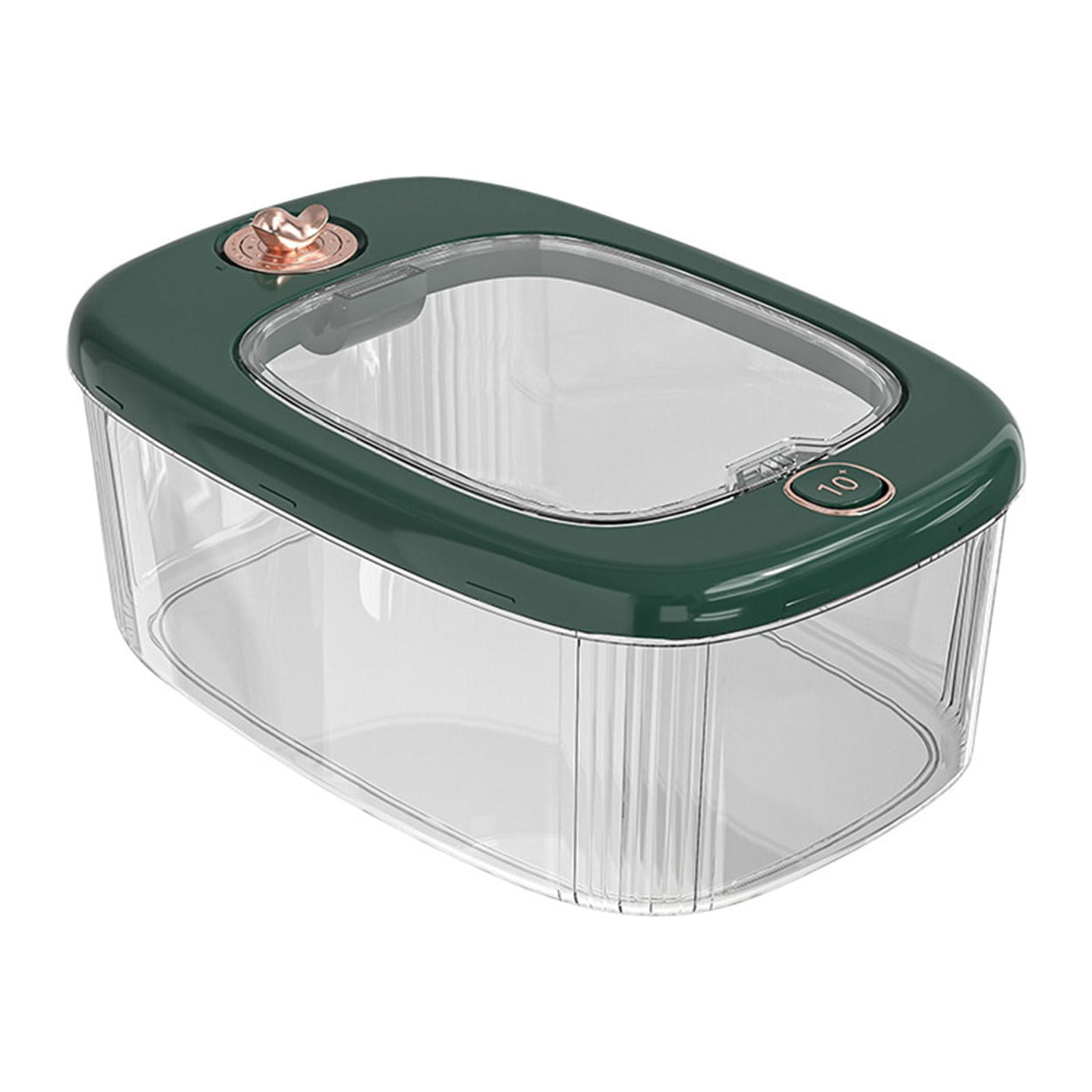 Vikakiooze Airtight Rice Dispenser ，Cover Rice Bucket For Cereal Grain ...