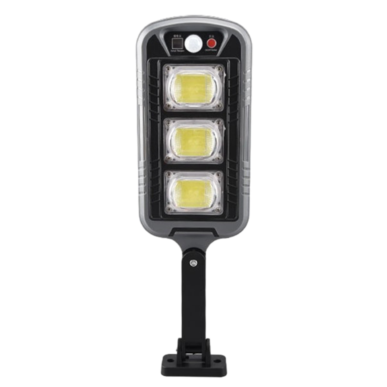 Vikakiooze COB Outdoor Solar Street Light, 3 Light Modes Motion Sensor ...