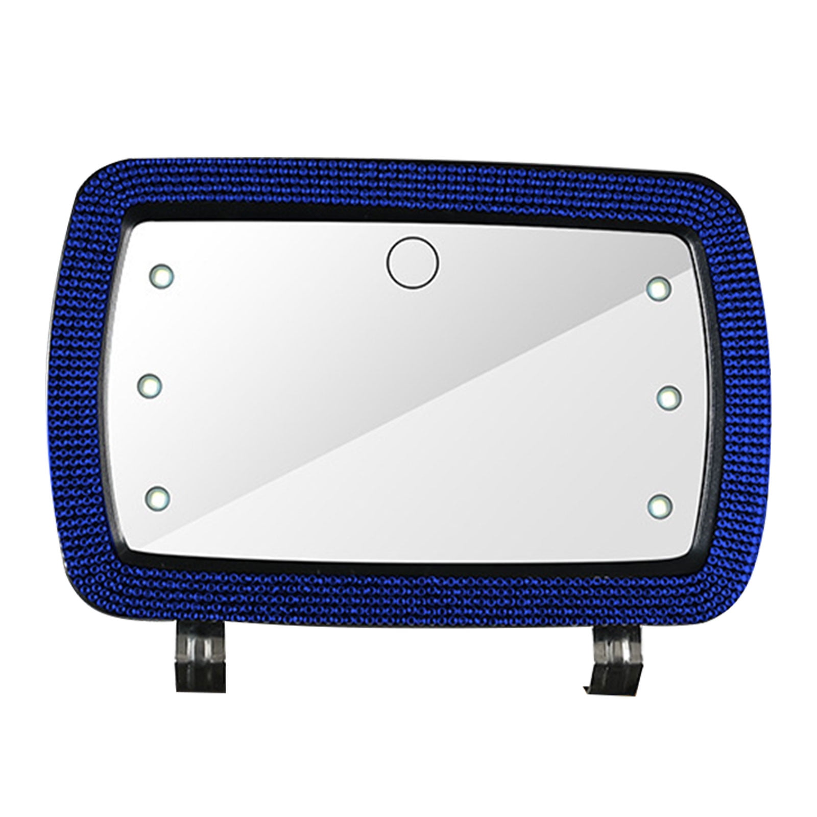 Vikakiooze Car Decorations Car Visor Vanity Mirror, Rechargeable Vanity ...