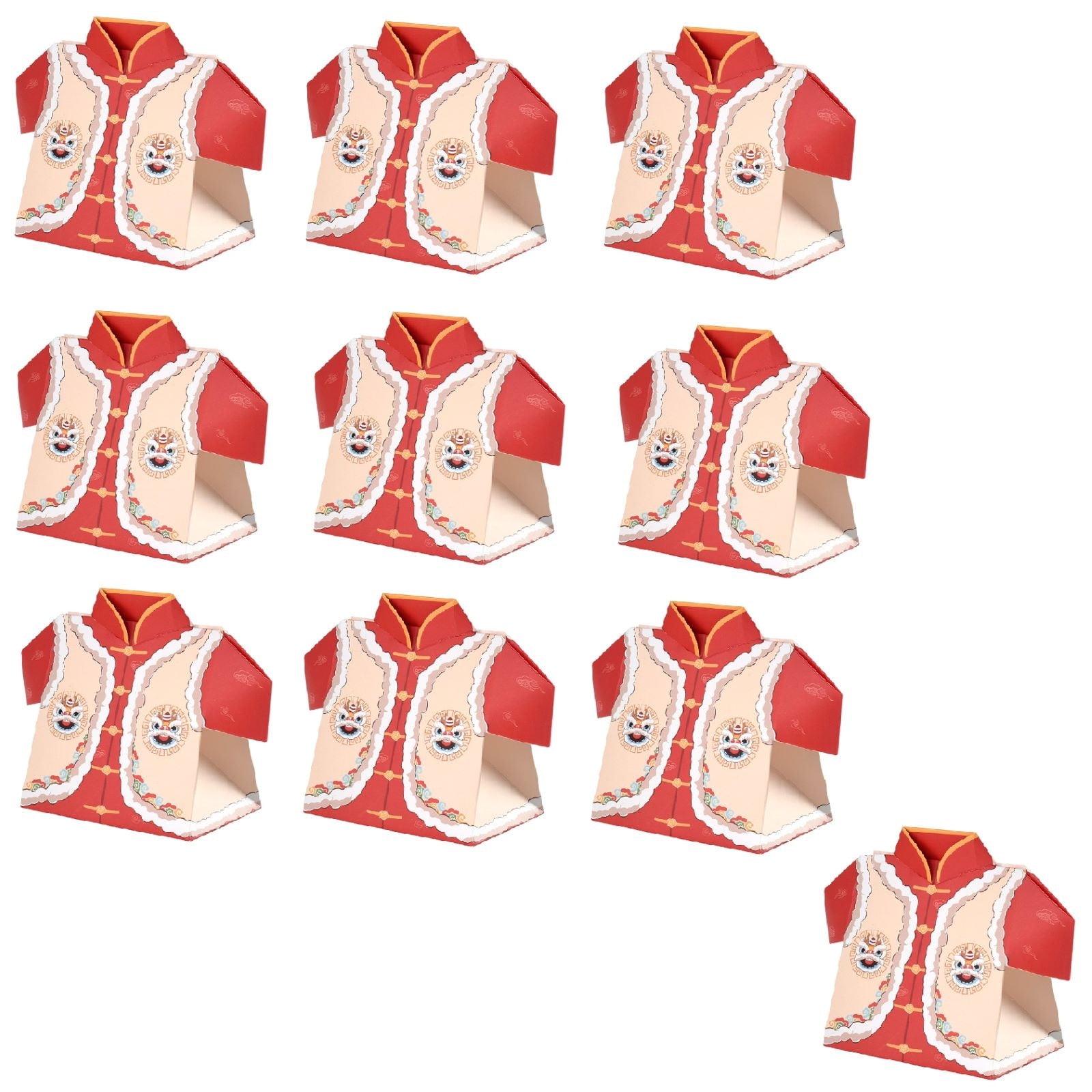 Vikakiooze China Style Cute Festive Tang Suit Chinese New Year Candy ...