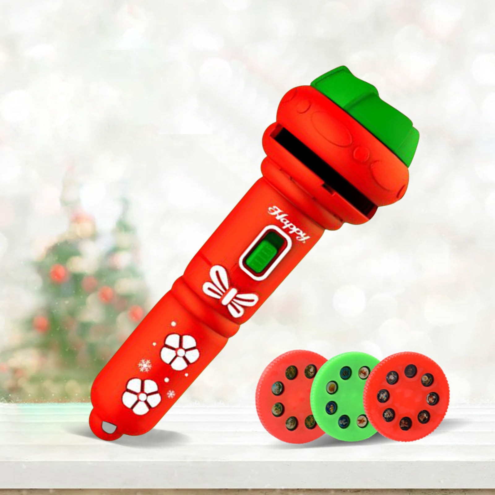 Vikakiooze Christmas Flashlight Projector for Kids Slide Projector ...