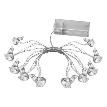 Vikakiooze Christmas Lights 1.65M 10 Lights Warm White Lights Iron Love ...